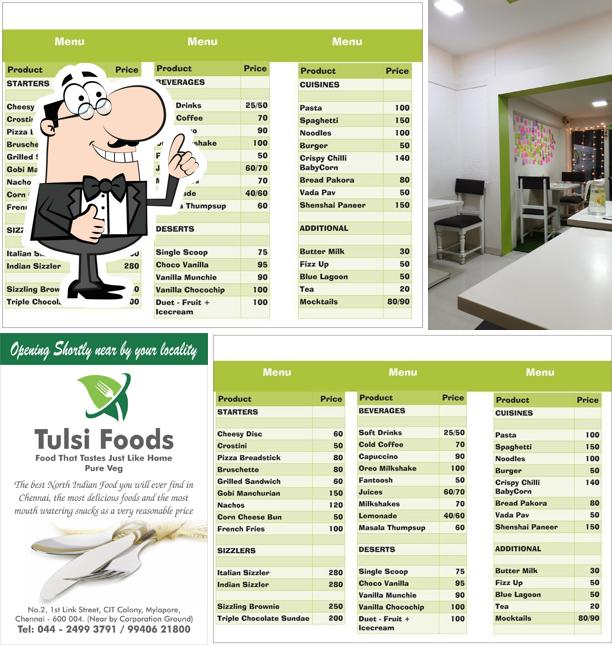 Tulsi Foods, Chennai, AG – - Restaurant menu, prices and reviews
