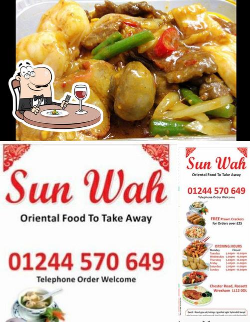 Sun Wah, Rossett - Restaurant menu, prices and reviews