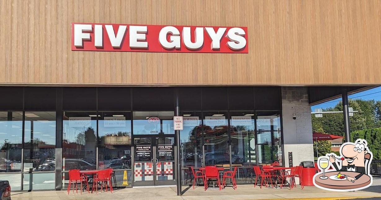 Five Guys in Whitehall - Restaurant menu and reviews