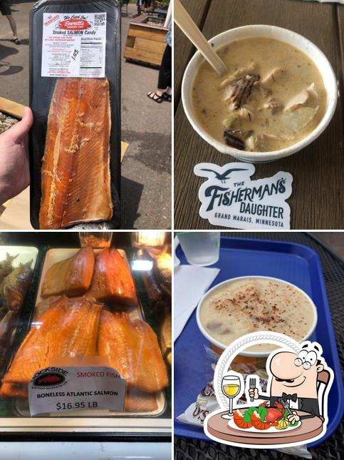 The Fisherman's Daughter at Dockside Fish Market in Grand Marais ...