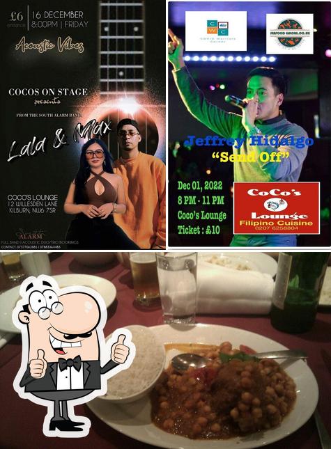 Coco’s Lounge in London - Restaurant menu and reviews