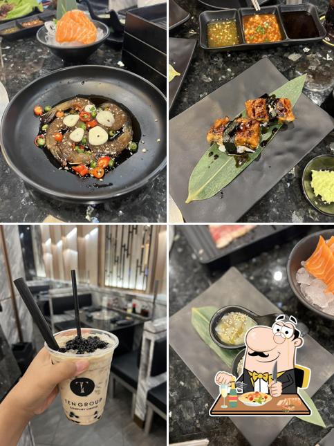 Tenjo Sushi & Yakiniku Premium Buffet restaurant, Bangkok, 356 Terminal ...