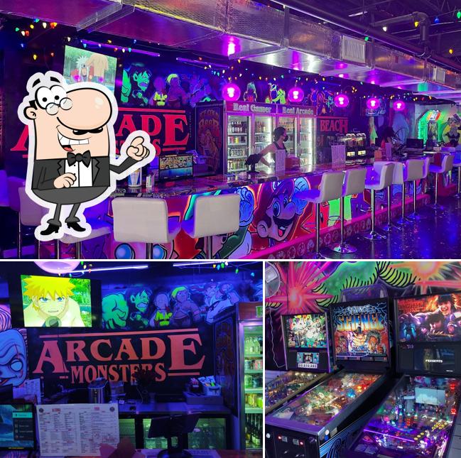Arcade Monsters Lido Beach in Sarasota - Restaurant menu and reviews