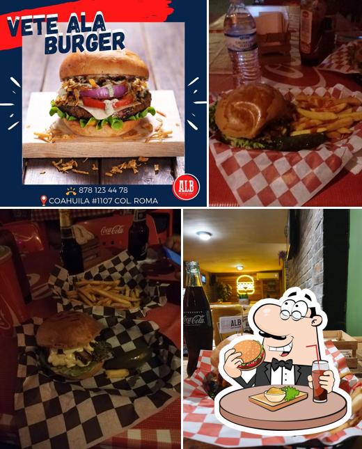 Ala Burger restaurant, Piedras Negras, Coahuila 1107 - Restaurant menu ...