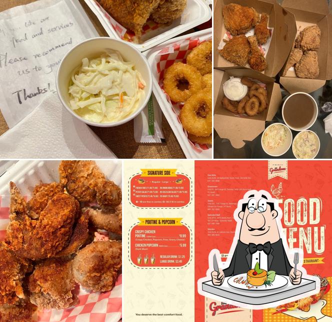 Comida rápida Grand One Fried Chicken, Toronto, 384 Yonge St #53 (Aura ...