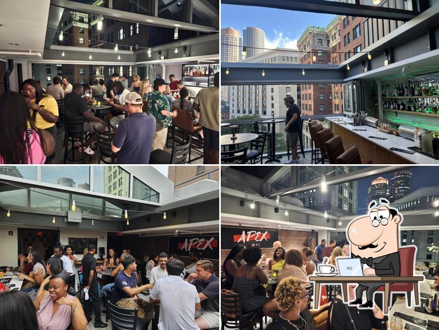 Apex Rooftop Bar and Lounge, Boston - Restaurant menu, prices and reviews