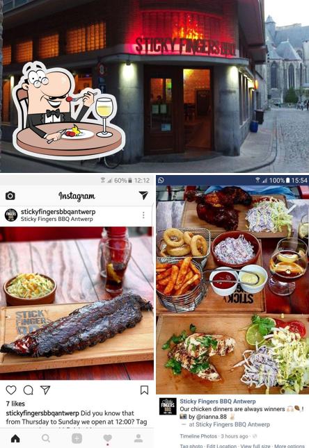 STICKY FINGERS BBQ, Gent, Schuurkenstraat 2 - Restaurantspeisekarten ...