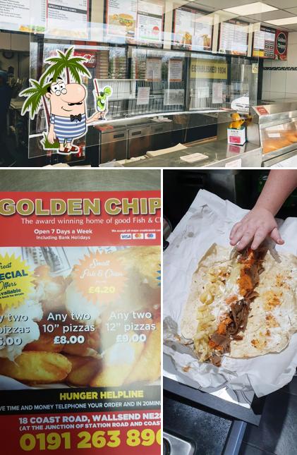 Golden Chippy, Wallsend, Wallsend - Restaurant menu, prices and reviews