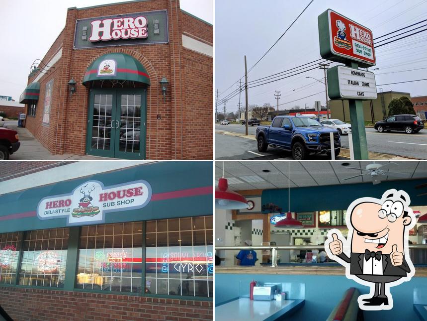 Hero House, 914 S Stratford Rd in Winston-Salem - Restaurant menu and ...