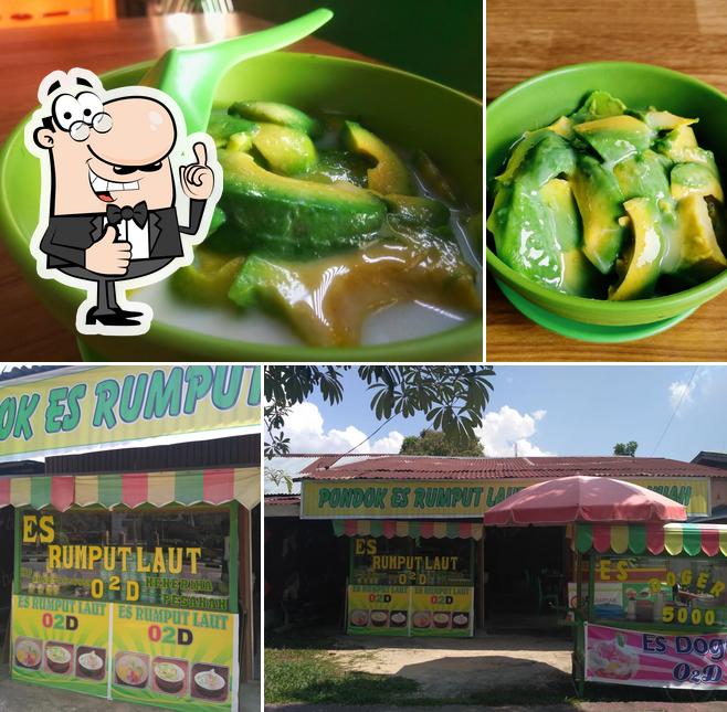 Es Rumput Laut & Bakwan Kuah - Raja Kecik restaurant, Kampung Rempak ...