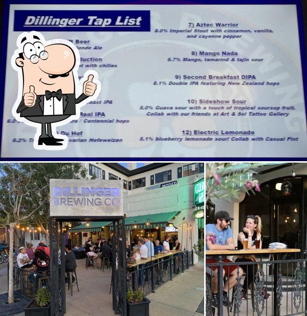 Dillinger Brewing - 4th Avenue, Tucson - Restaurant menu, prices and ...