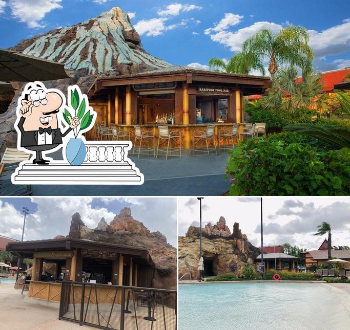 Barefoot Pool Bar, Polynesian Boat Dock in Bay Lake - Restaurant reviews
