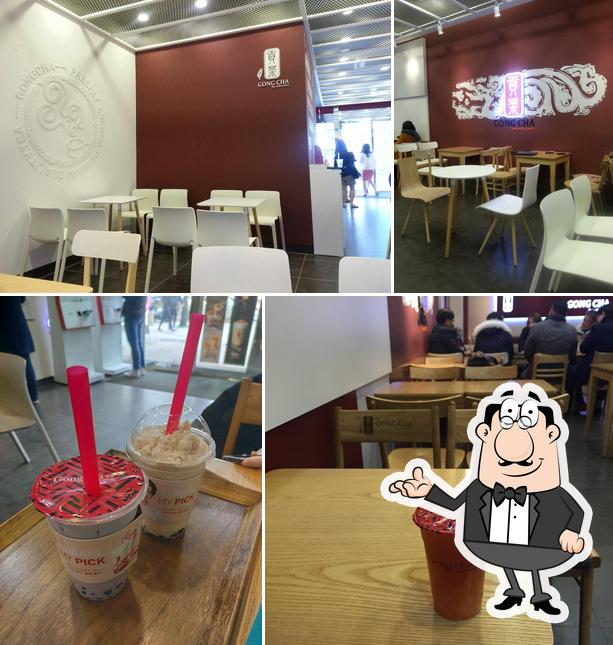 Café Gong Cha, Seul, 1689-3번지 2층 - Carta del restaurante