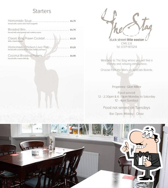 The Stag Inn Little Easton, Duck St in Great Dunmow - Restaurant menu ...