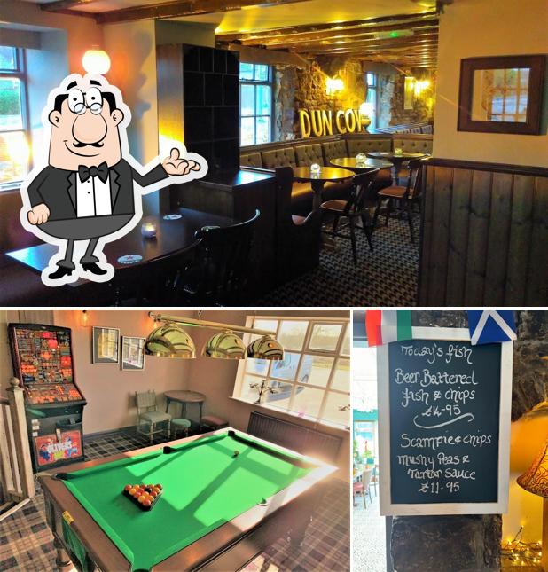 The Dun Cow, Bournmoor, County Durham, Houghton le Spring - carta y ...