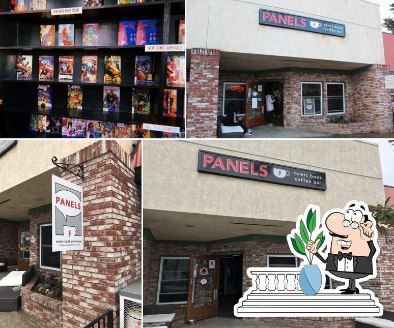 Panels Comic Book Coffee Bar, Oceanside - Restaurant menu, prices and ...