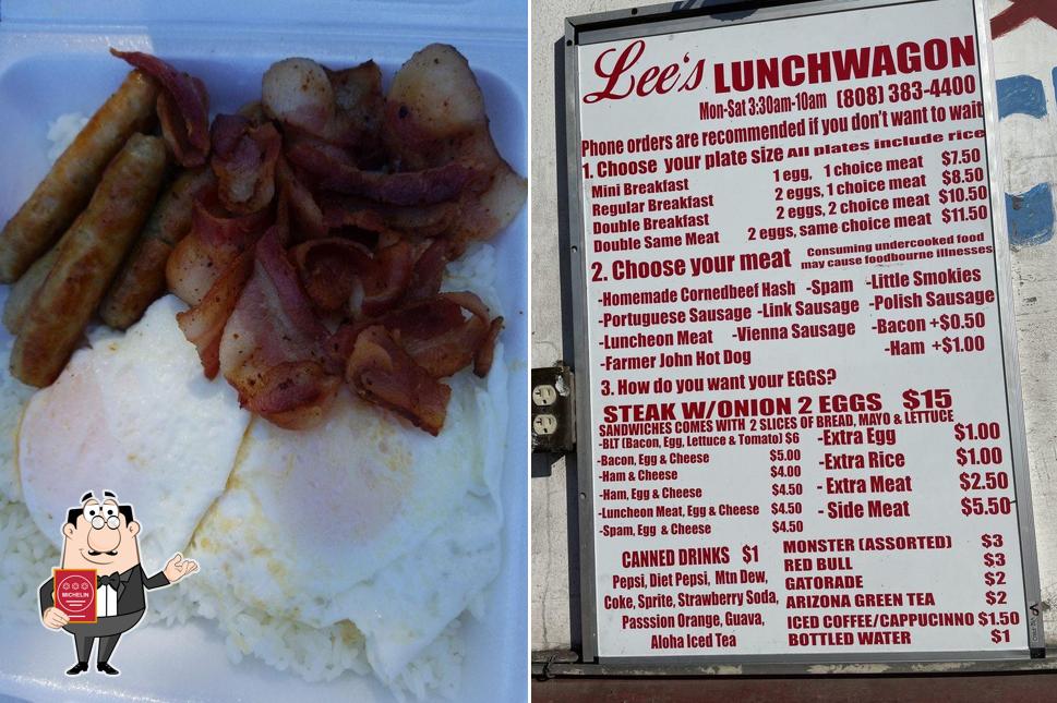 Lees Lunch wagon in Kapolei - Restaurant menu