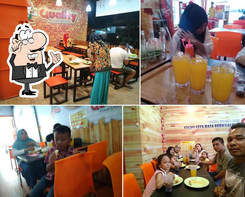 Quality Fried Chicken restaurant, East Kisaran