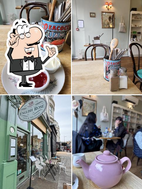 Menu Of The English Rose Caf And Tea Shop Cafe London Reviews And