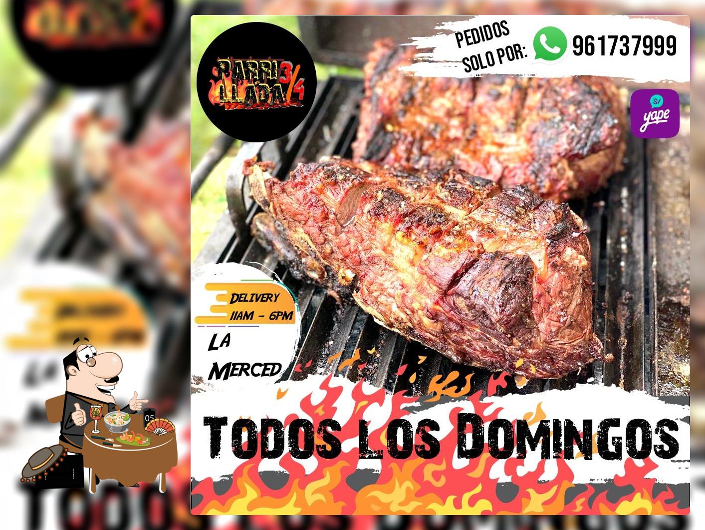 Parrillada 3/4, La Merced - Restaurant menu, prices and reviews