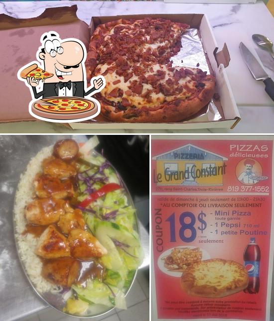 Pizzeria Le Grand Constant, Trois-Rivières - Menu du restaurant, prix ...