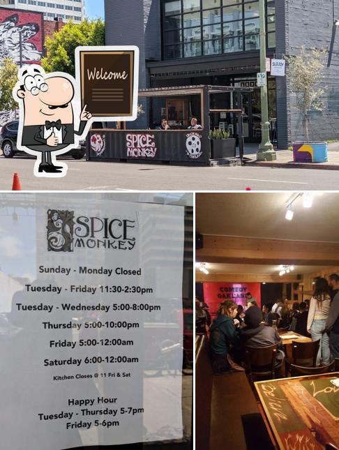 Spice Monkey Restaurant & Bar in Oakland - Restaurant menu and reviews