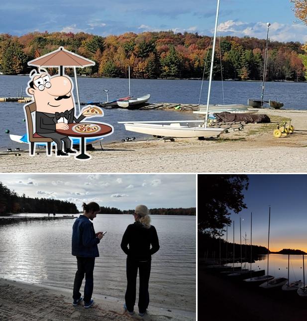 Lake Naomi Club Beach in Pocono Pines - Restaurant reviews
