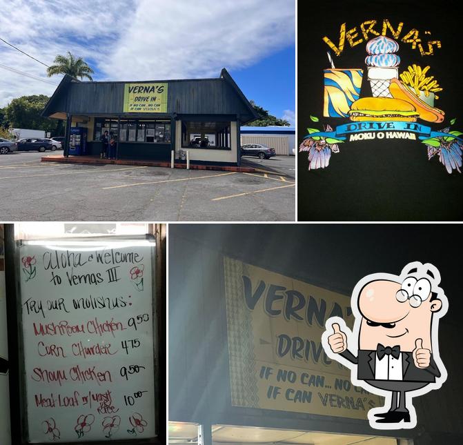Verna's Drive In in Hilo - Restaurant menu and reviews