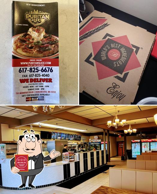 Puritan Pizza, 735 Morrissey Blvd # 1 in Boston - Restaurant menu and ...