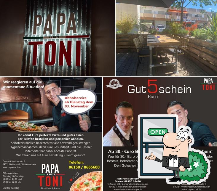 Papa Toni, Weiterstadt - Speisekarte, Preise und Bewertungen