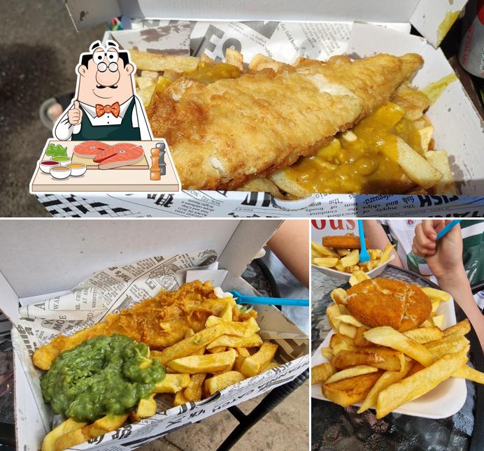 Atlantic fisheries fish and chips shop, Cleethorpes - Restaurant menu ...