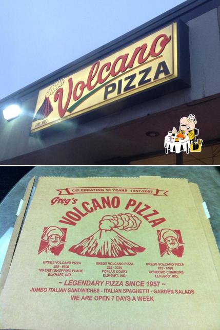 Volcano Pizza / Concord Commons, Elkhart - Restaurant menu, prices and ...