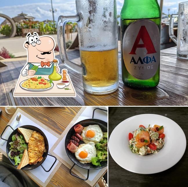 ALOHA plaka beach bar restaurant, Drepano - Restaurant menu, prices and ...