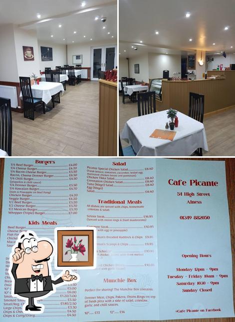 Cafe Picante, Alness - Restaurant menu, prices and reviews