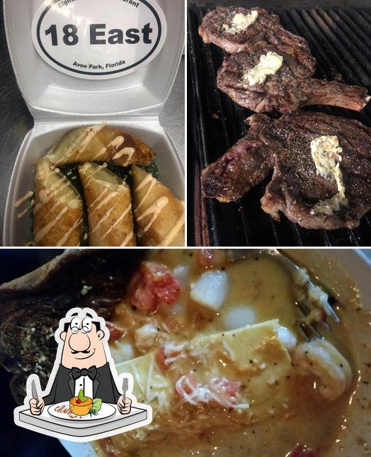 Eighteen East Restaurant and Bar, Avon Park - Restaurant menu, prices ...