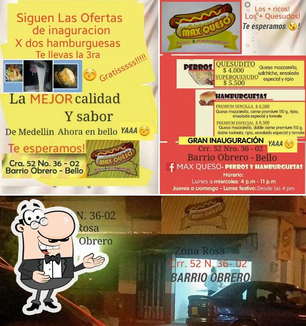 Restaurante Max Queso Perros y Hamburguesas, Bello