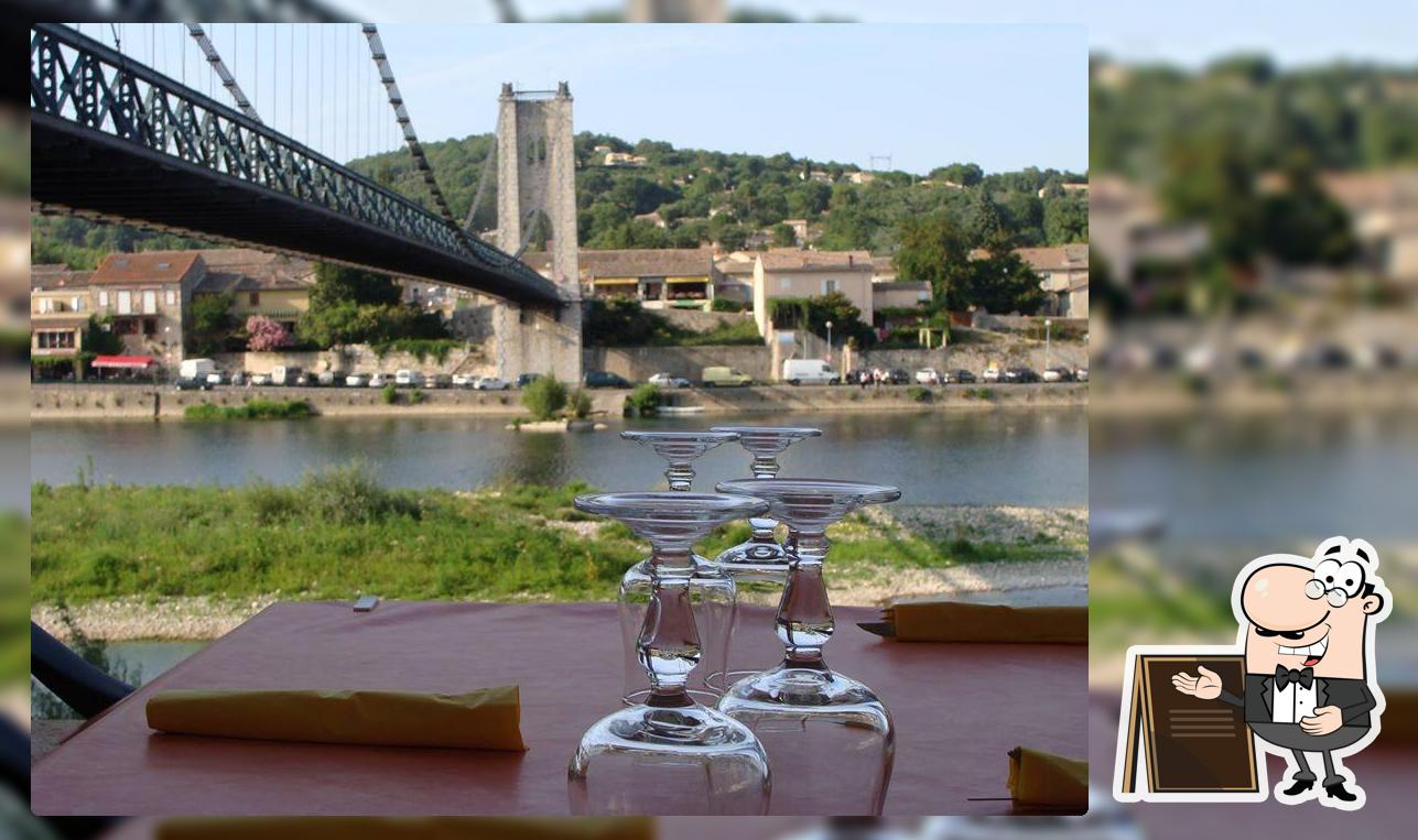 Le Chaudron restaurant, Aiguèze