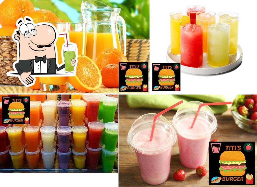 Titi's Burger & Jugos y Licuados cafe, Leon
