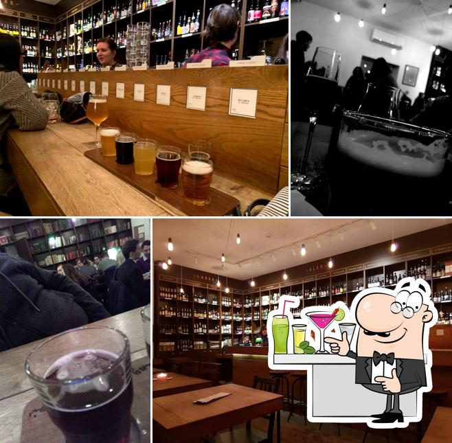 Alaus Biblioteka Beer Library pub & bar, Vilnius - Restaurant menu and ...