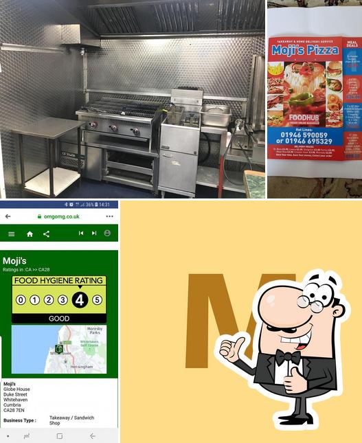Moji's Pizza, Whitehaven - Restaurant menu, prices and reviews