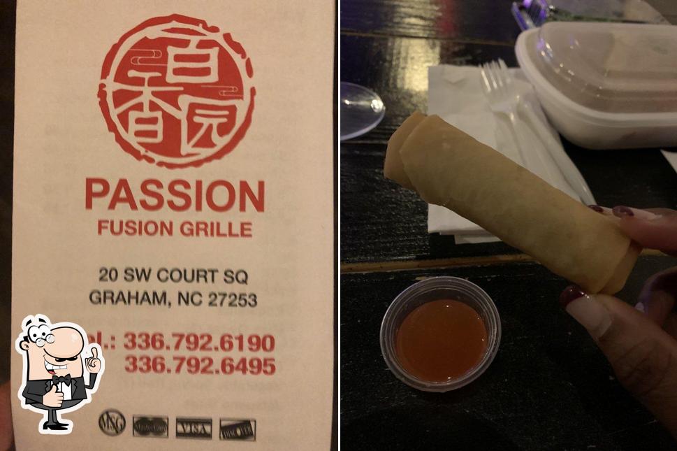 Passion Fusion Grille, Graham - Restaurant menu, prices and reviews