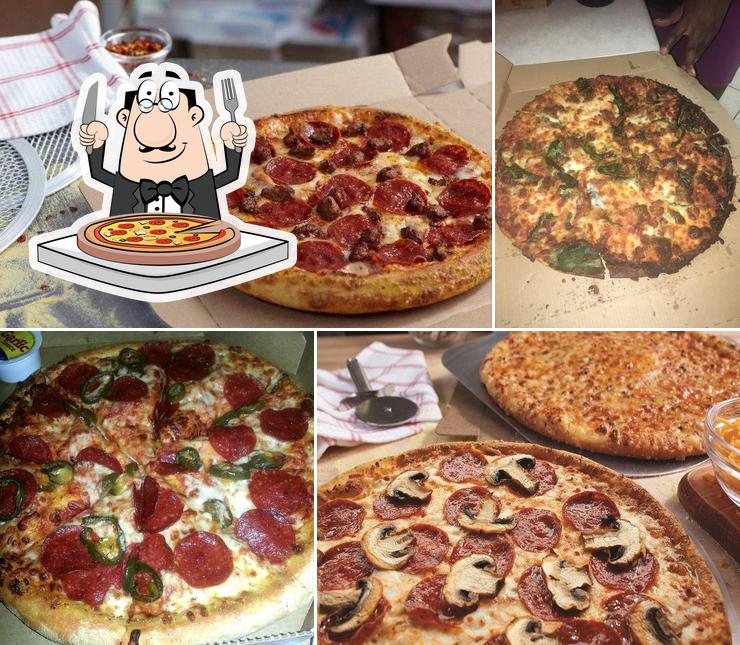 Domino's Pizza, 2921 Pat Booker Rd in Universal City - Restaurant menu ...