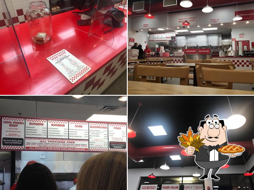 Five Guys, 221 N Main St in Natick - Restaurant menu and reviews