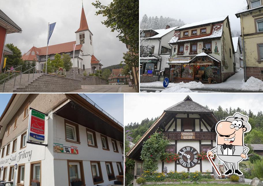 Zur Stadt Triberg restaurant, Schonach im Schwarzwald ...