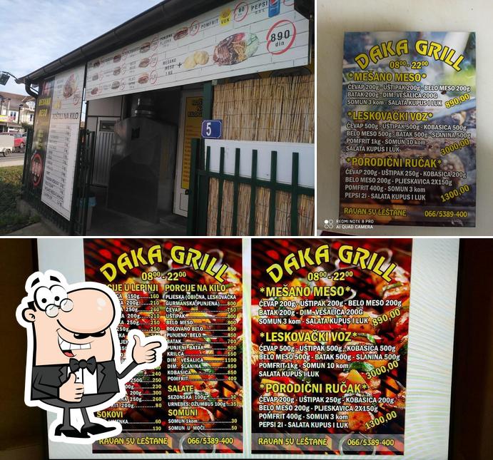 Daka Grill, Leštane - Restaurant menu, prices and reviews