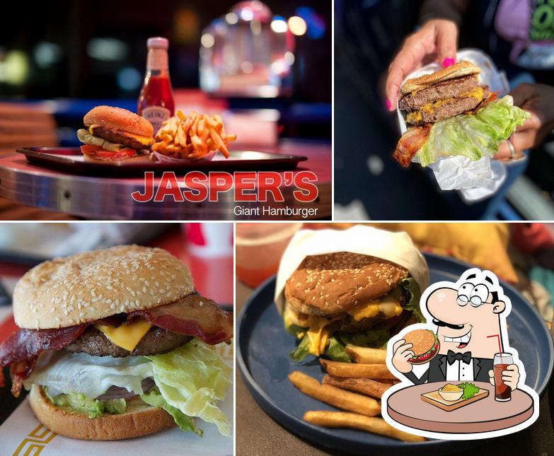 Restaurante Jasper's Giant Burgers, Gold River - Carta del restaurante ...