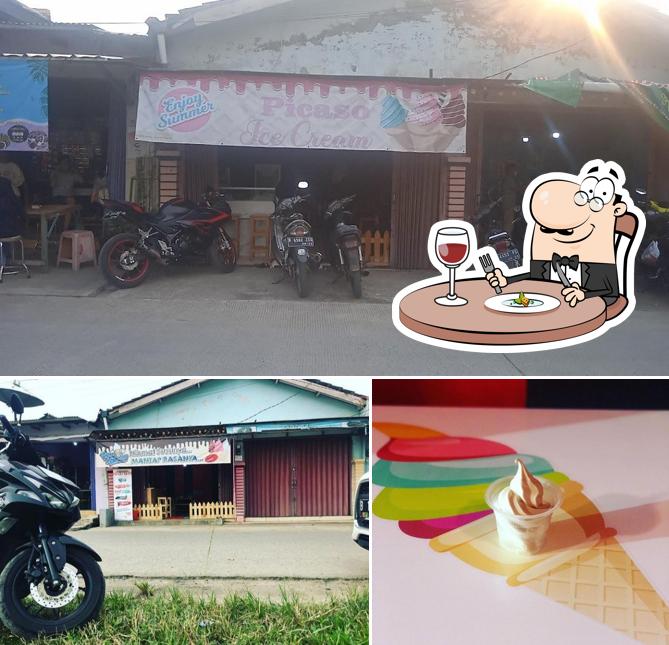 Picaso Ice Cream restaurant, Citayam