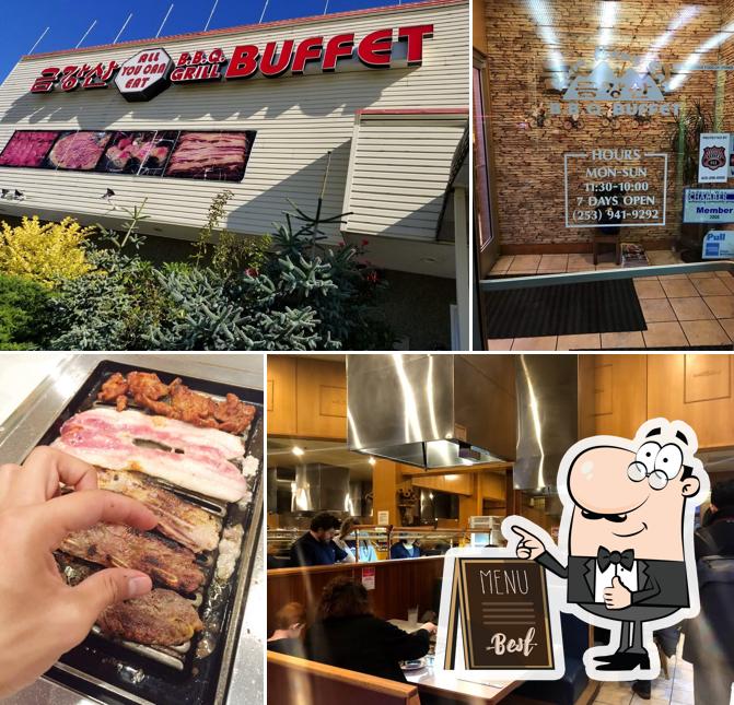 Kum Kang San BBQ Grill Buffet, Federal Way - Restaurant menu, prices ...