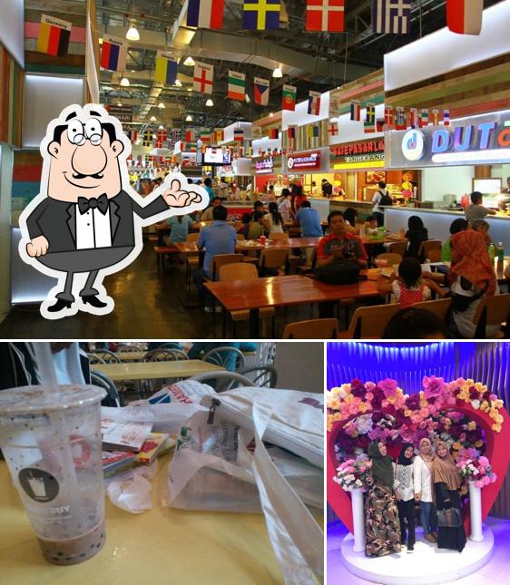 Foodcourt cafeteria, Tangerang, Lippo Supermal Karawaci