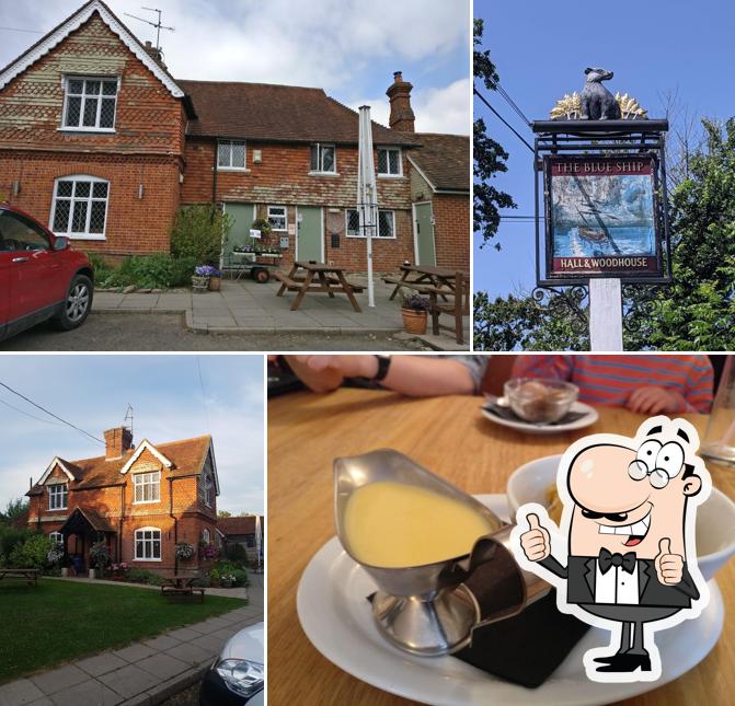 The Blue Ship in Wisborough Green - Restaurant menu and reviews